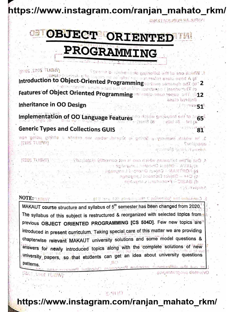 OOPS 2024 5TH SEM ORGANIZER - Watermark - Watermark | PDF
