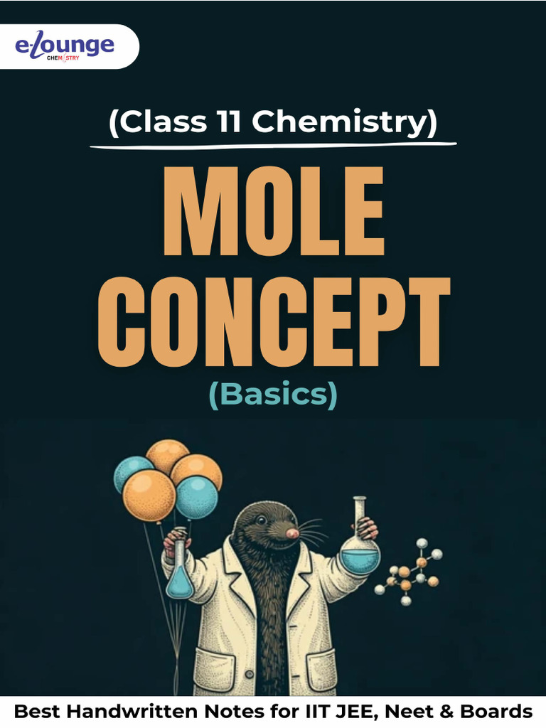 Mole Concept Basics | PDF
