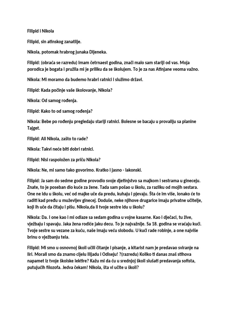 Filipid i Nikolа | PDF