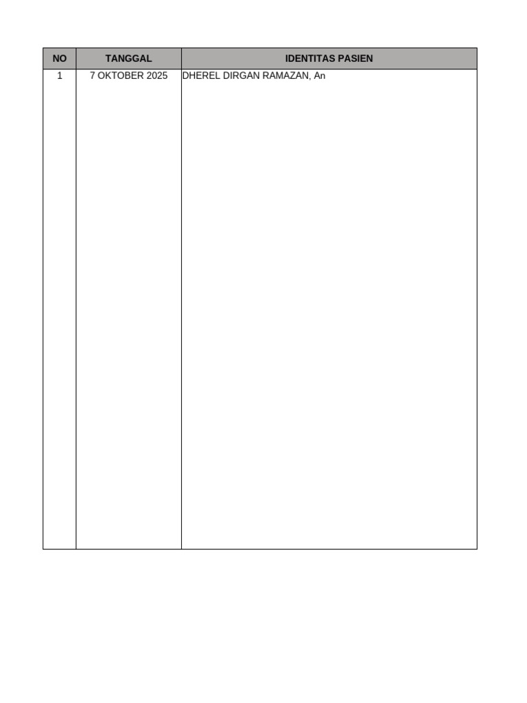Lampiran Monitoring Evaluasi Matriks Audit Internal RME 27 Oktober 2025 | PDF
