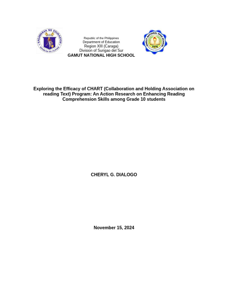 Revise Research Proposal in Deped | PDF | Reading Comprehension ...