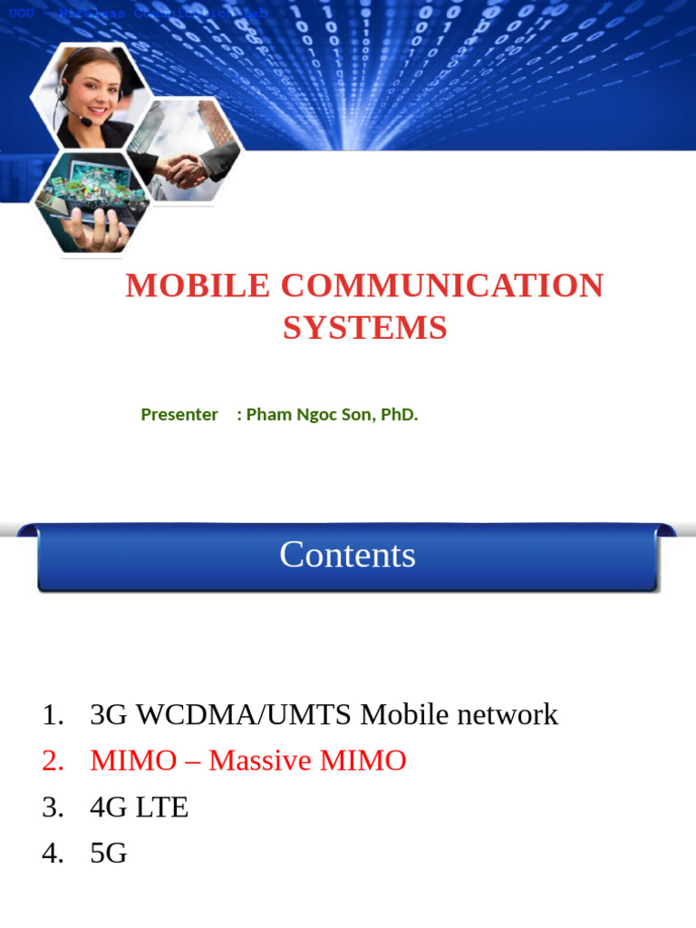 Lesson - Chapter 4-3 4GLTE | PDF | Mimo | Orthogonal Frequency Division Multiplexing