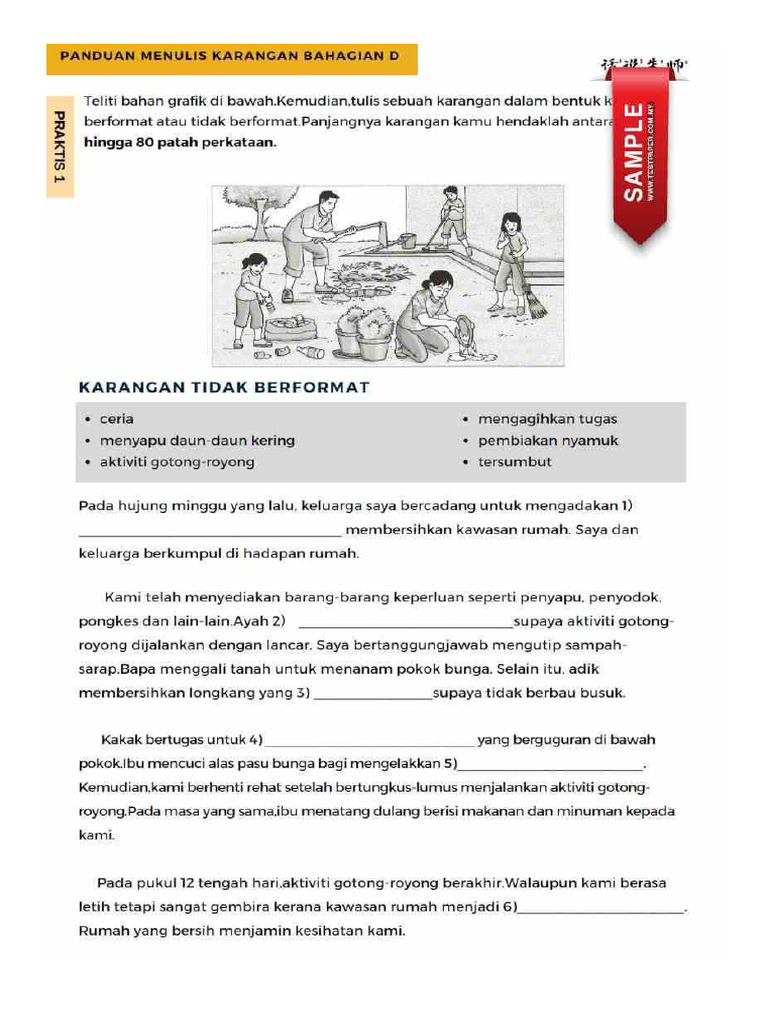 Karangan Tahun 5 | PDF