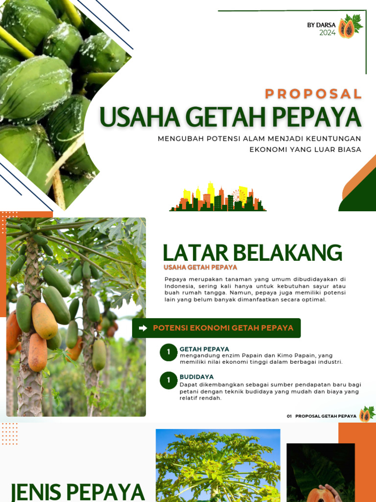 Potensi Ekonomi Getah Pepaya di Indonesia | PDF