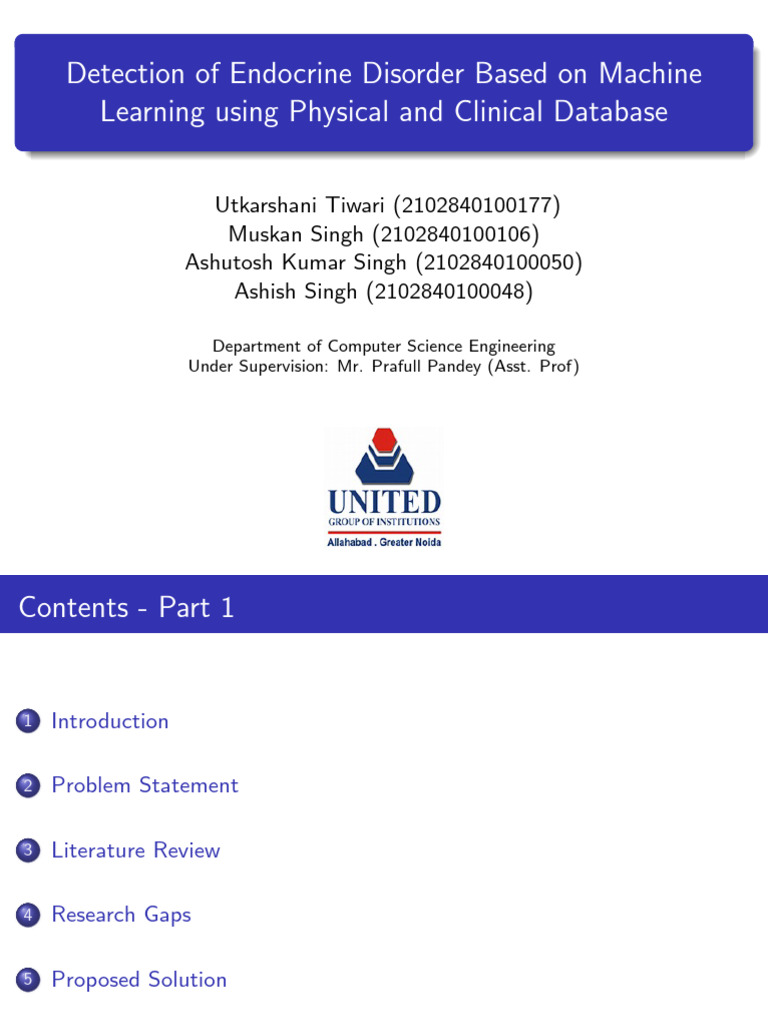 Final Presentation | PDF | Machine Learning | Software Development Process
