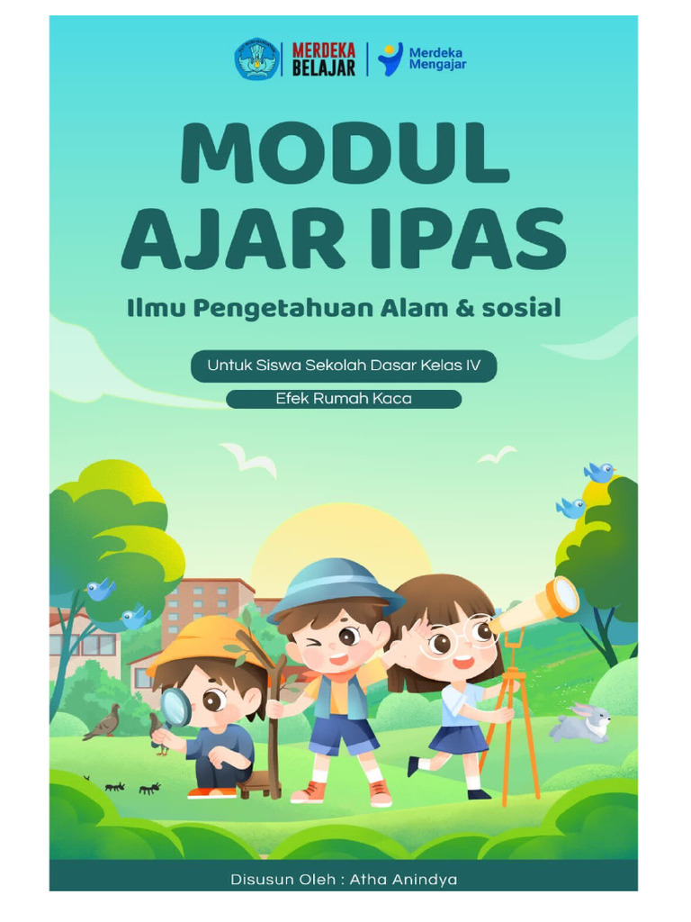 Modul Ajar Efek Rumah Kaca Kelas IV | PDF