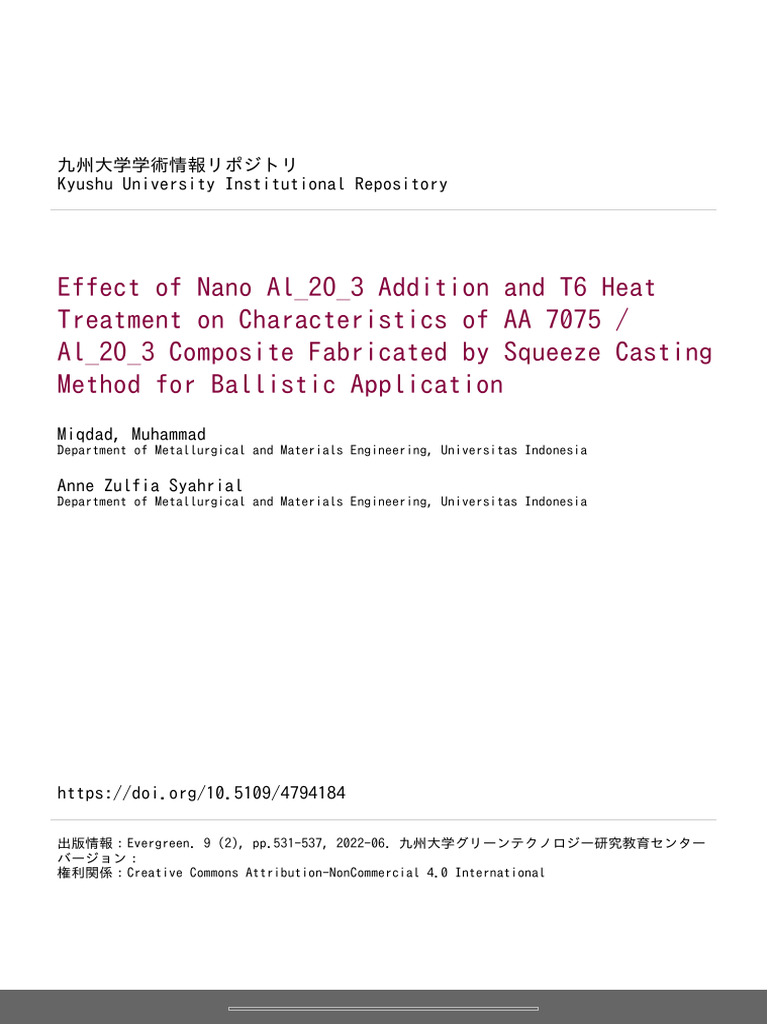 Miqdad, Muhammad, Anne Zulfia Syahrial | PDF | Heat Treating | Hardness
