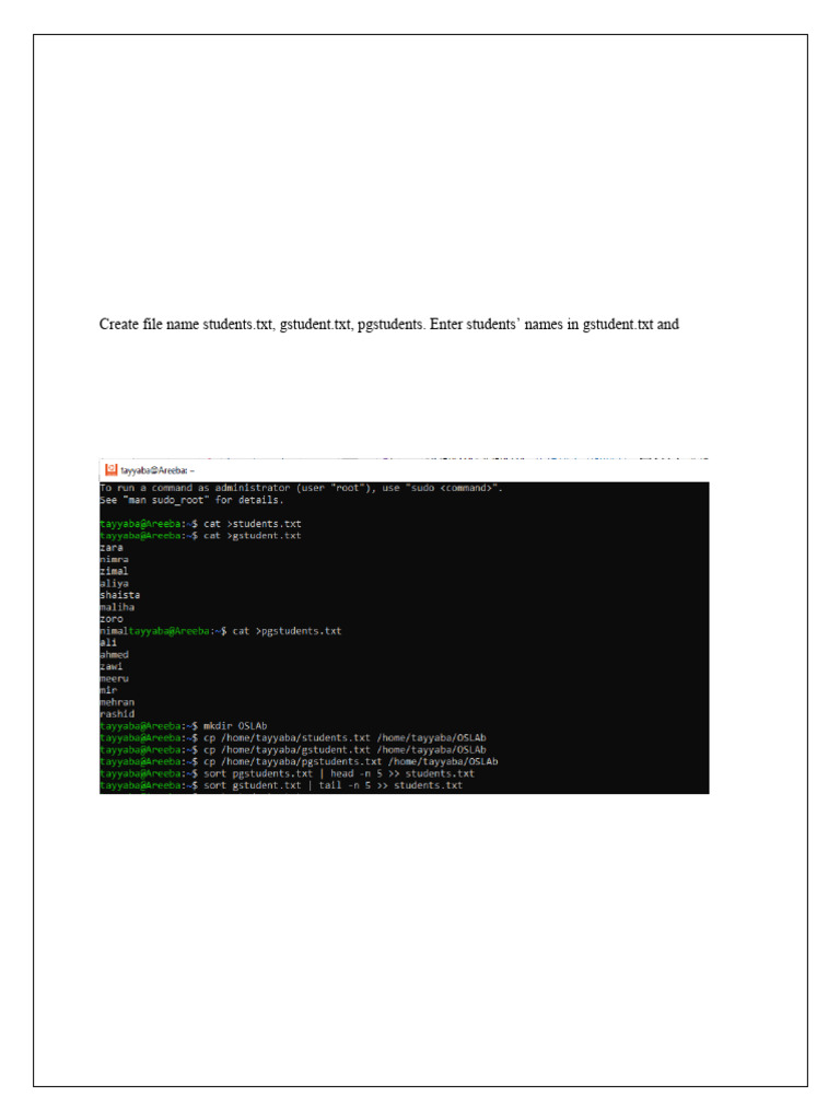 OS Lab 3 | PDF