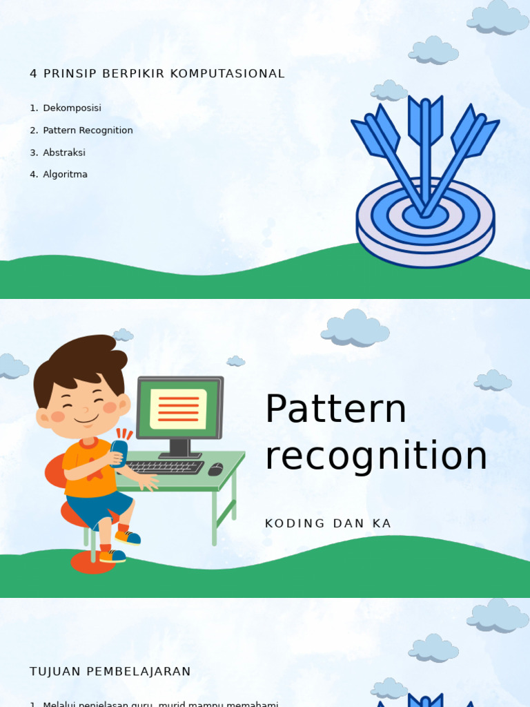 MEDIA PEMBELAJARAN Pattern recognition | PDF