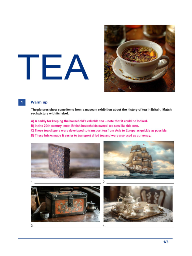 History of Tea in Britain: Key Insights | PDF | Tea | Opium