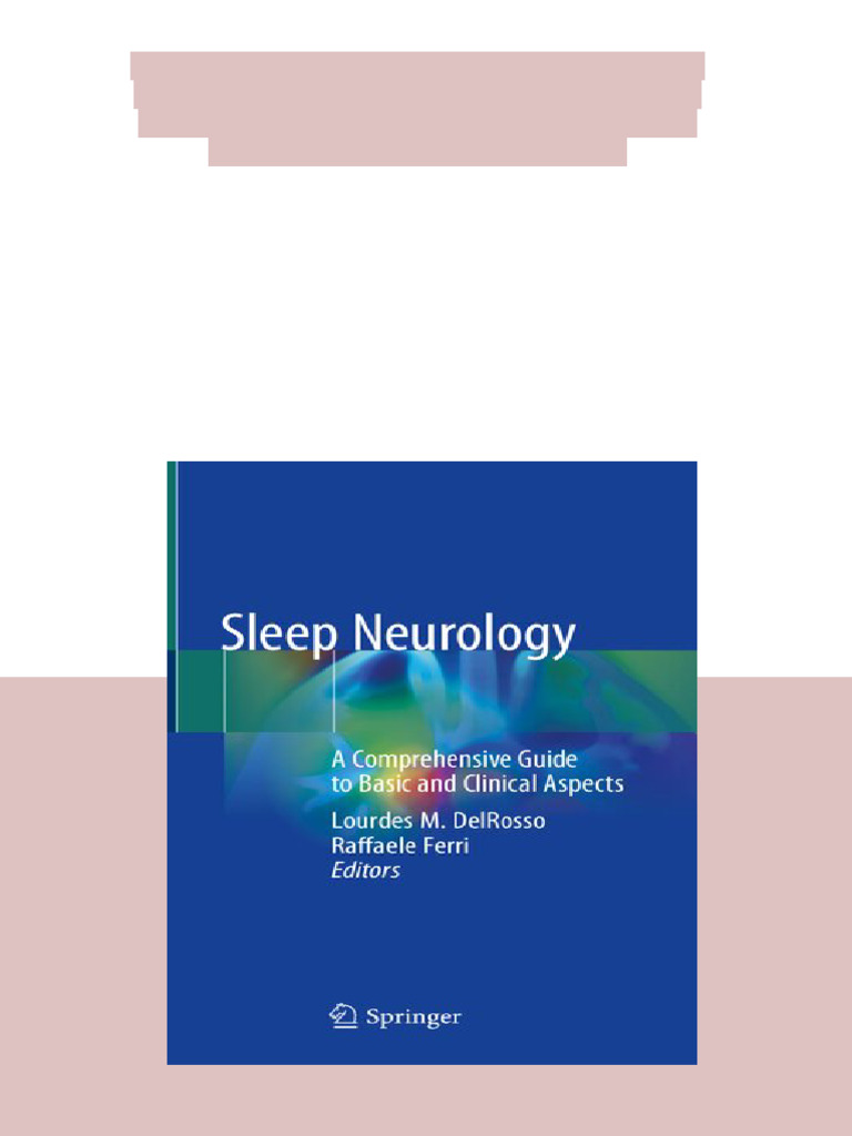 (Ebook) Sleep Neurology: A Comprehensive Guide to Basic and Clinical ...
