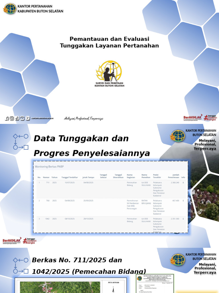 Pemantauan dan Evaluasi Seksi Survei dan PemetaanNew [Autosaved] | PDF