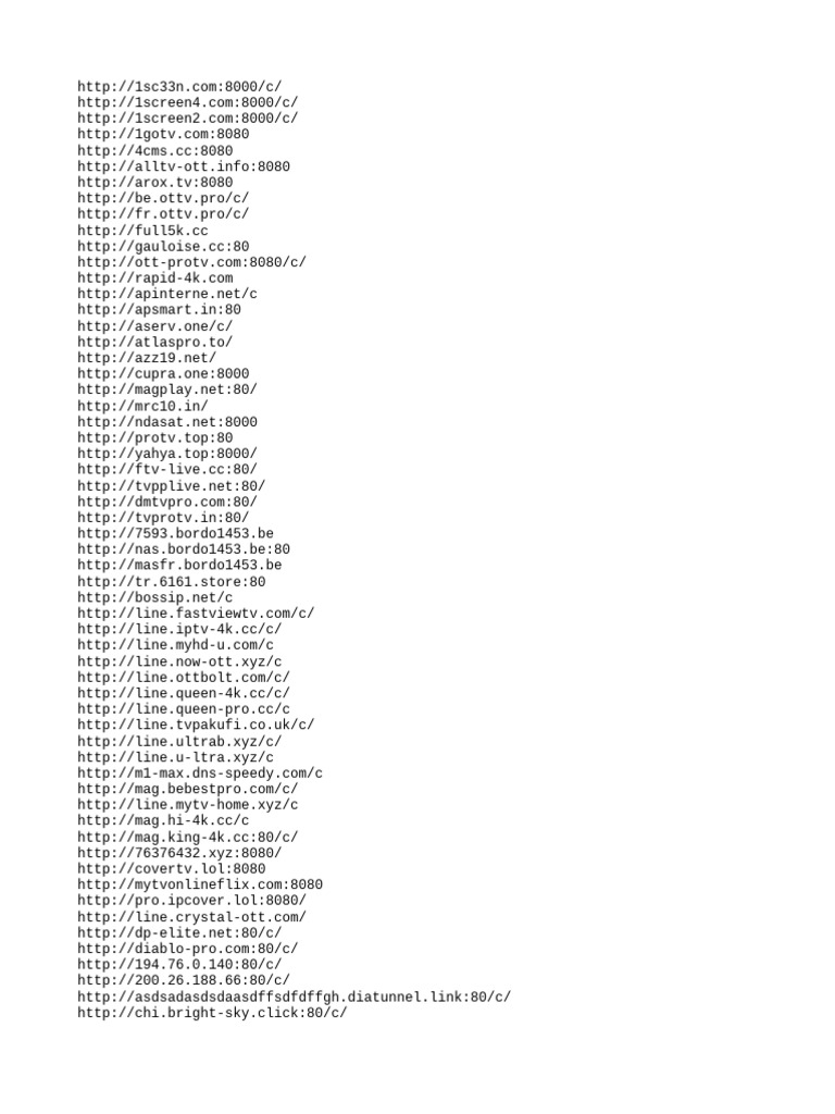 URLs iptv | PDF