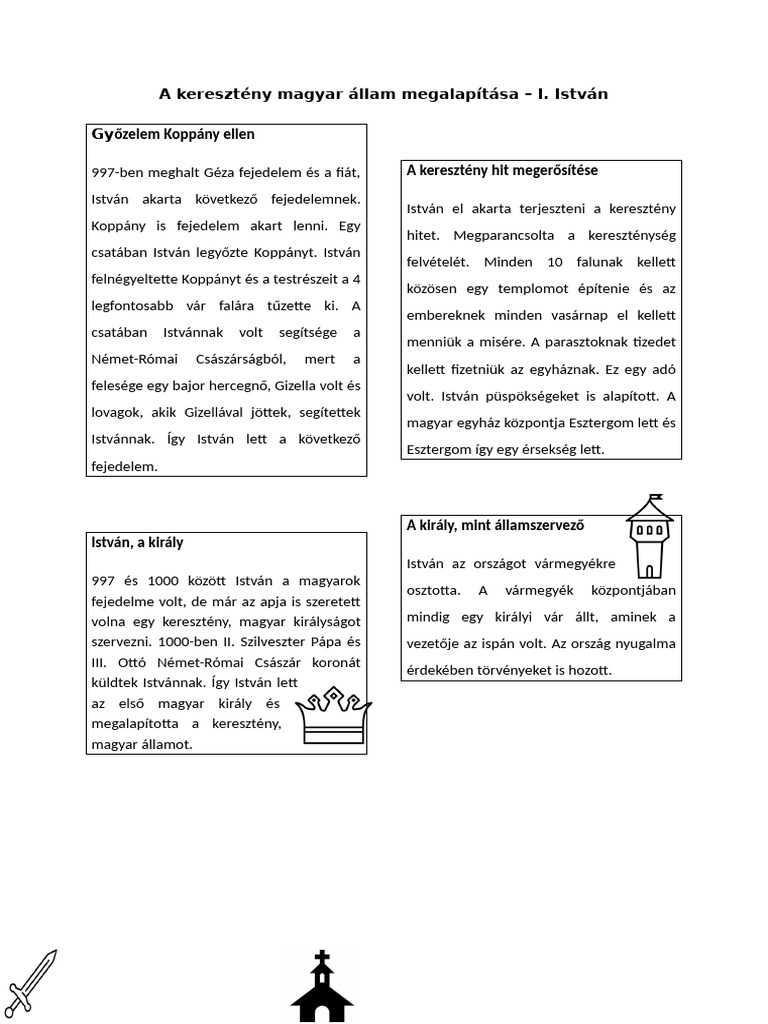 4. Államalapítás | PDF