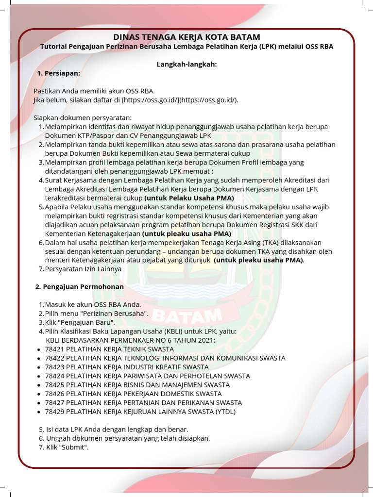 Tutorial Oss LPK 2024 | PDF