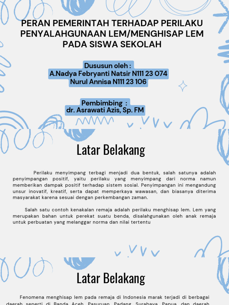 Blue Doodle Project Presentation | PDF