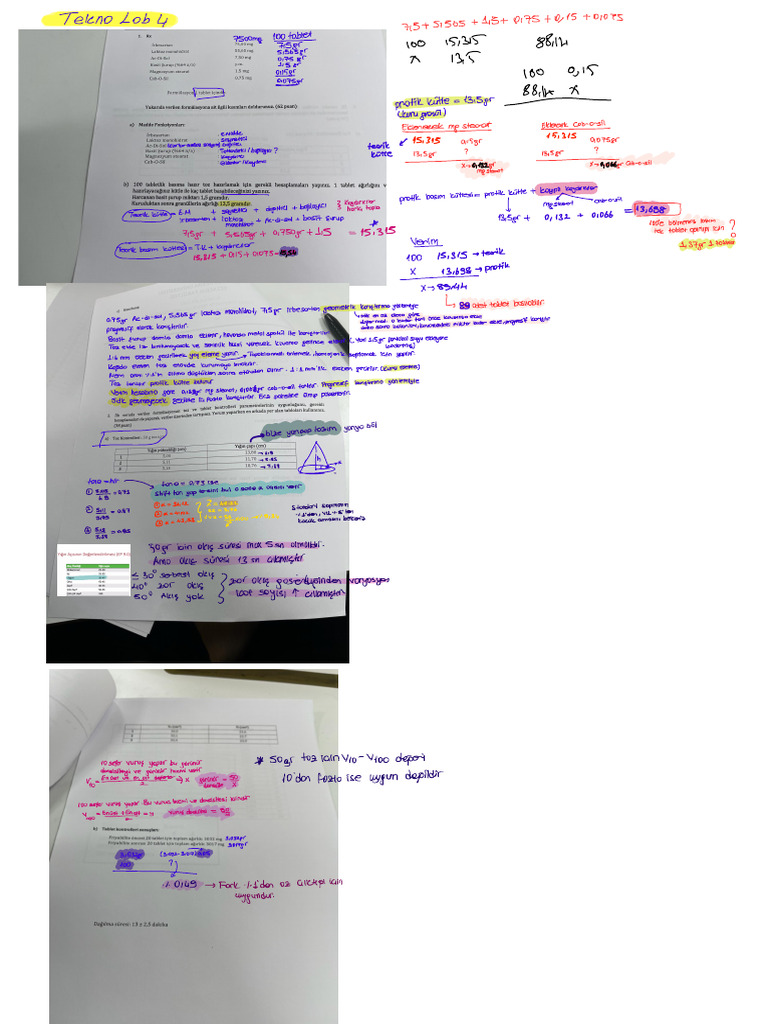Tekno Lab 4 Son Halini MXK 2 | PDF