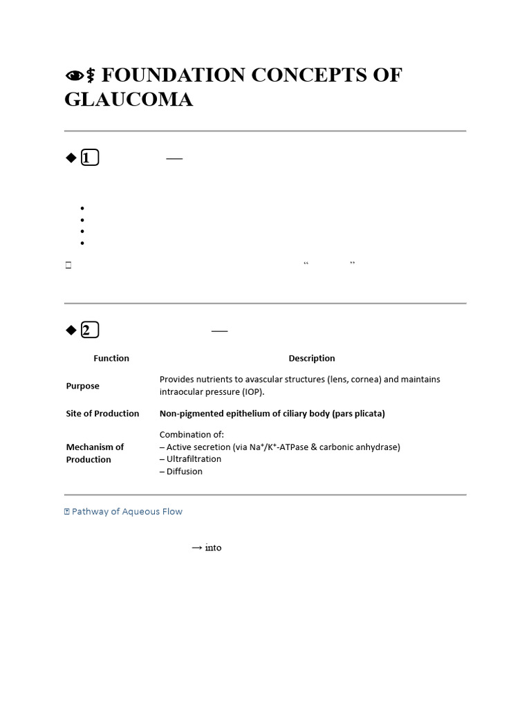 GLAUCOMA | PDF | Glaucoma | Ophthalmology