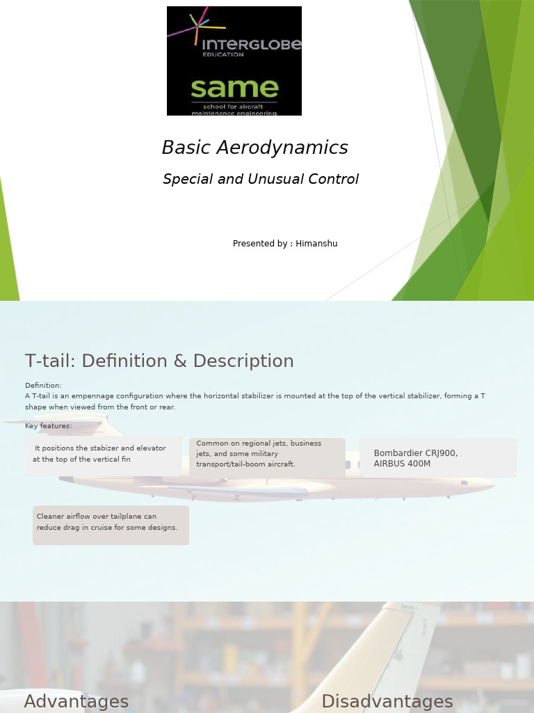 Aircraft Control Surfaces and... | PDF | Flight Control Surfaces ...