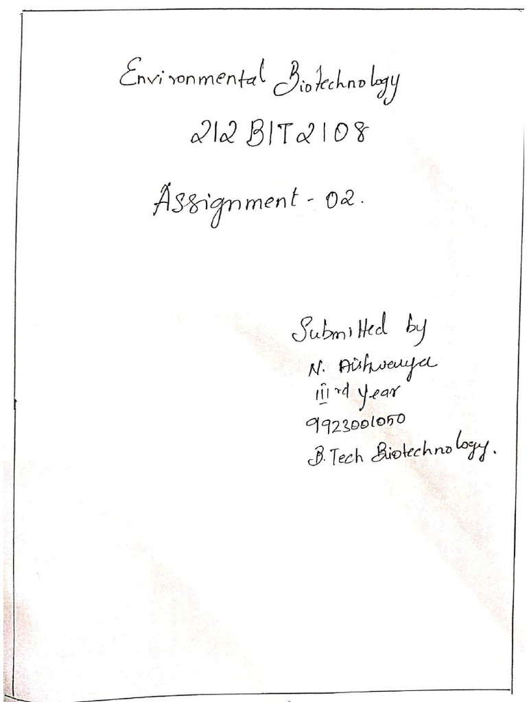 Environment Assignment (1) - Compressed | PDF