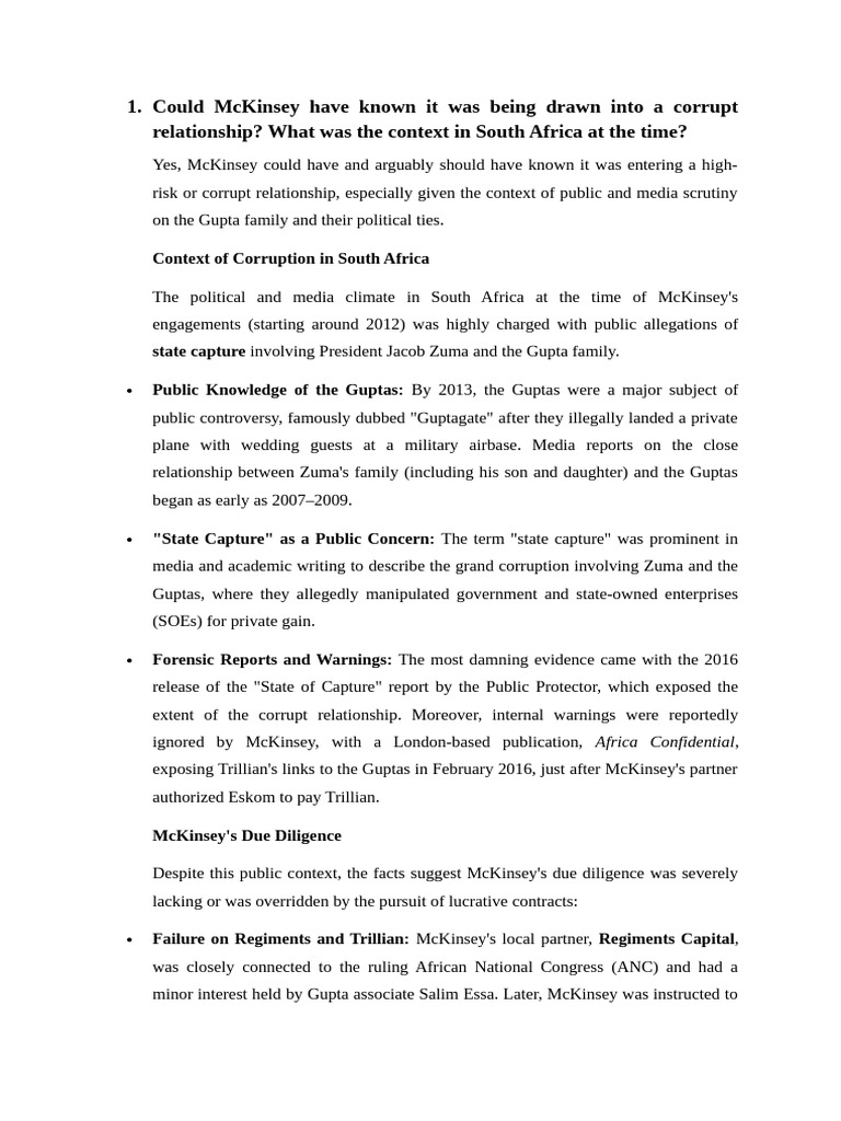 MC Kinsey | PDF | Mc Kinsey & Company