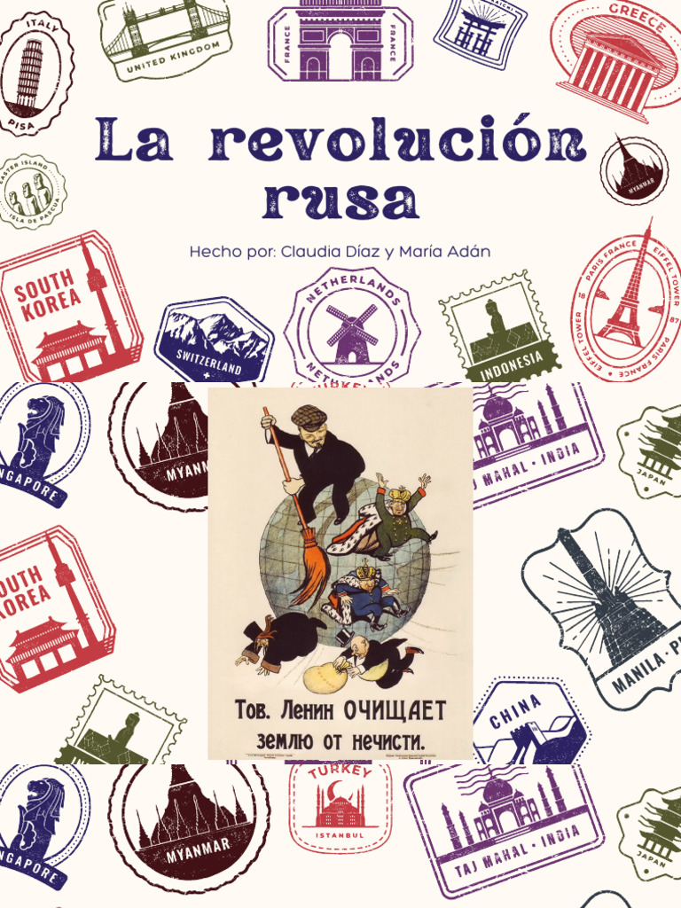 Cartel de la Revolución Rusa: Lenin y Propaganda | PDF | revolución ...