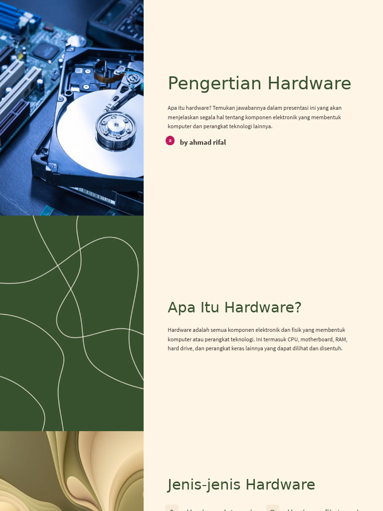 Pengertian Hardware | PDF