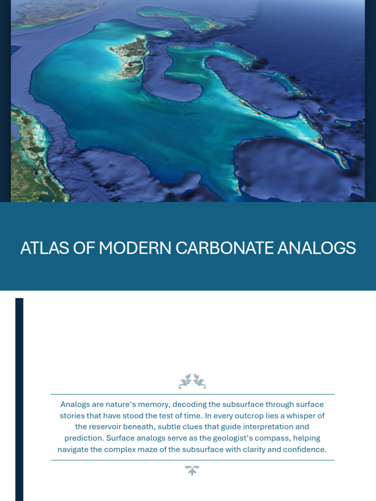 Atlas of Modern Carbonate Analogs | PDF