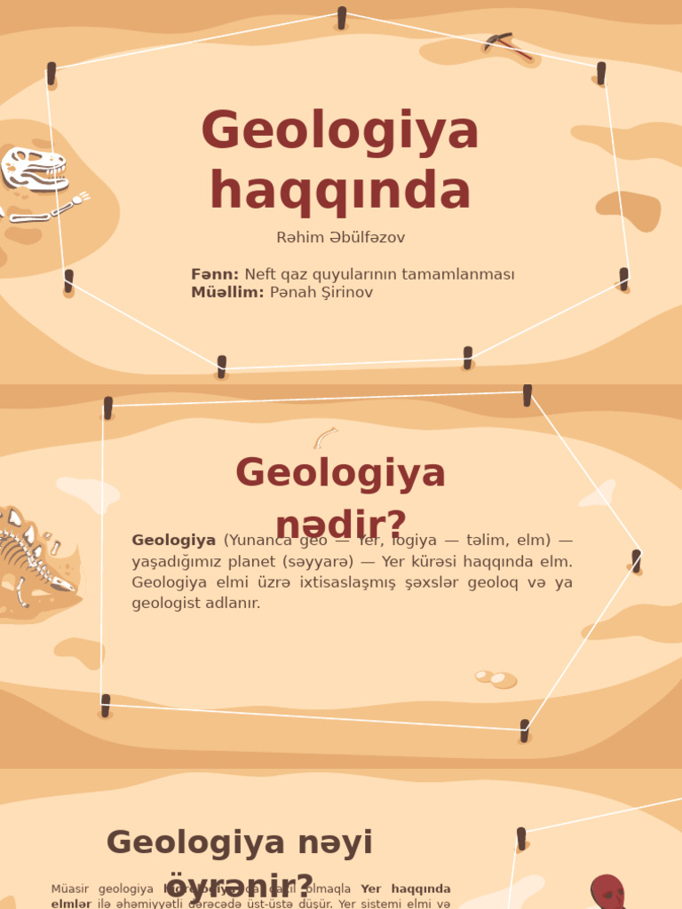 Geologiya Haqqında | PDF