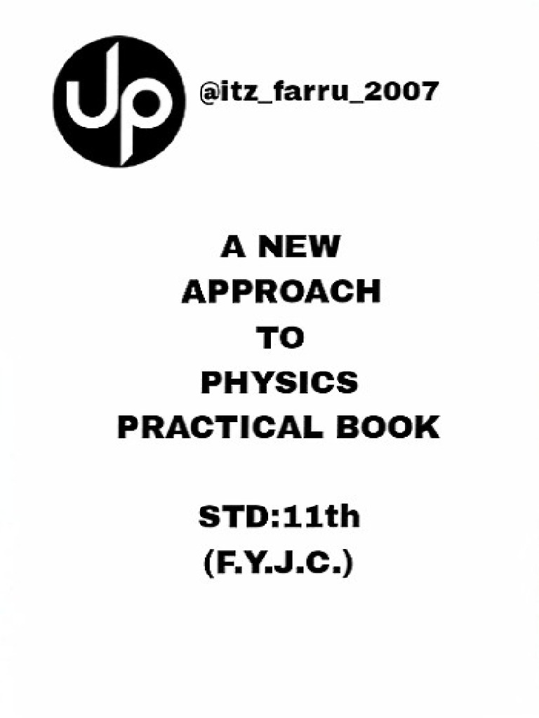 Physics Practical Book 11 | PDF