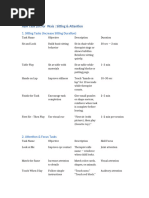 IOA Data Sheet Templates for ABA | PDF