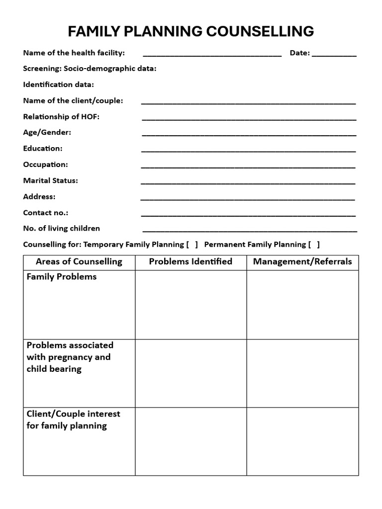 Family Planning | PDF