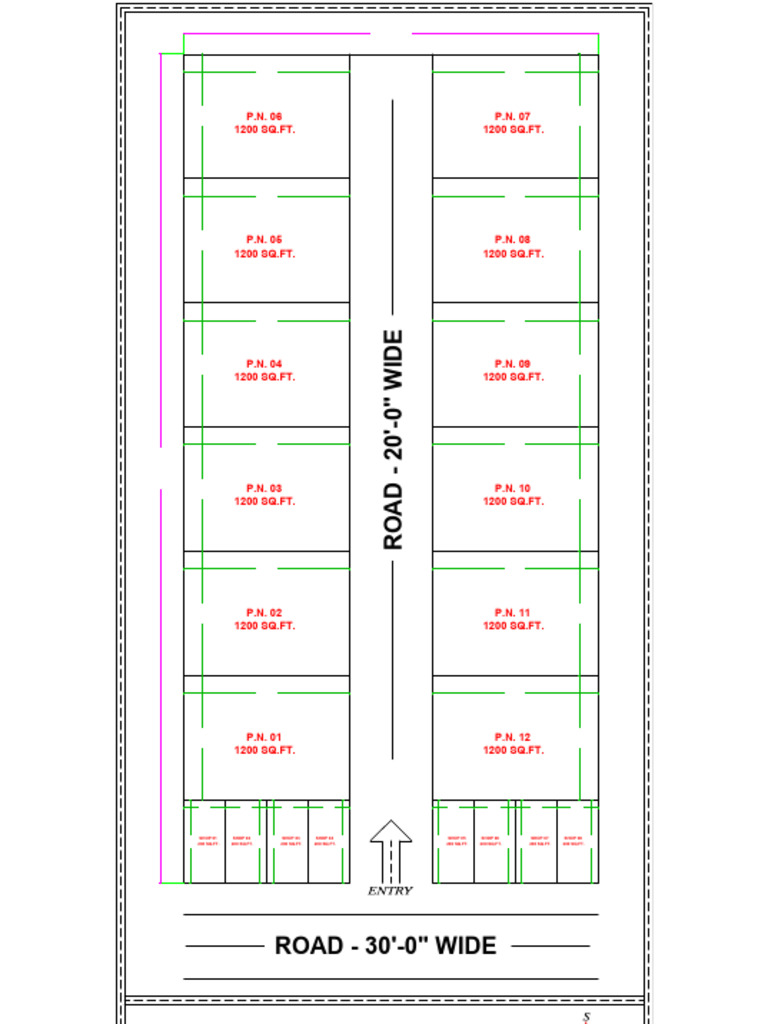 Site Layout Plan with Dimensions | PDF