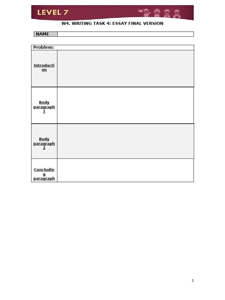 w4. Writing Task 4 | PDF