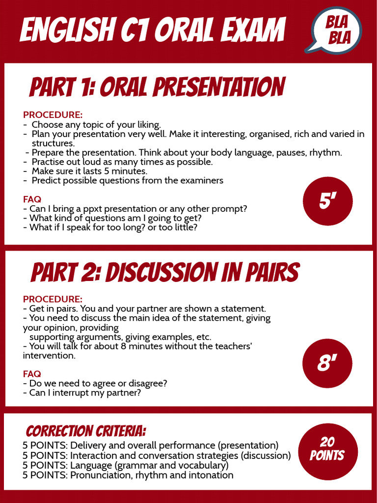 Oral Test C1 2020 | PDF