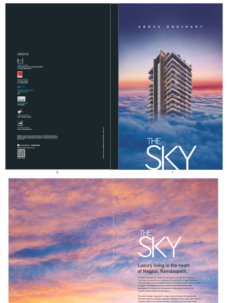 The SKY Brochure - VIP Road, Ramdaspeth | PDF