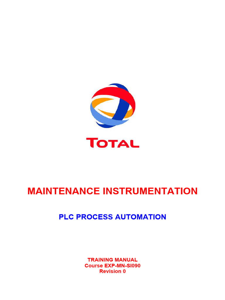Total Maintenance Instrumentation Plc Material 1740233526 | PDF ...