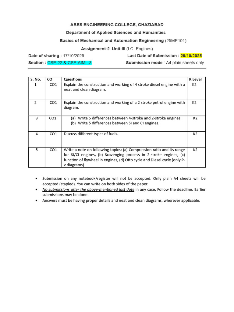 Assignment 2 UNIT-3 | PDF