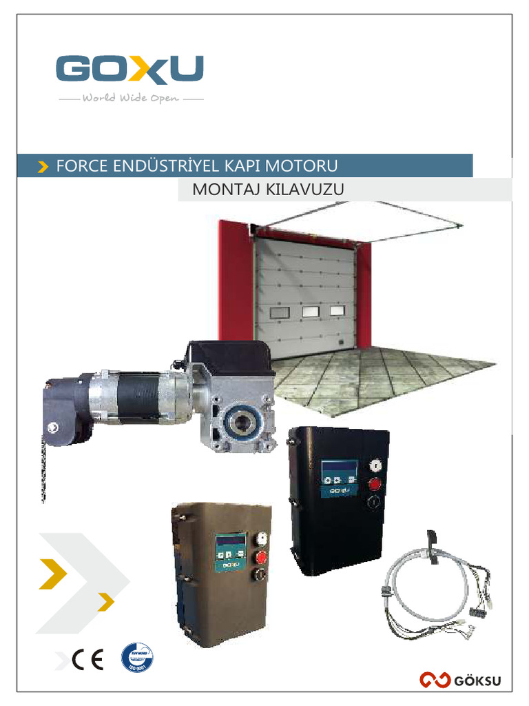 FORCE Motor EP500EP400 Montaj Kilavuzu 05-10-2016 REV00 | PDF