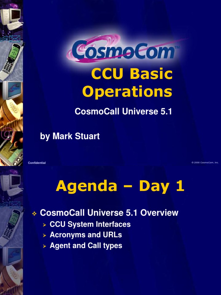 CCU Basic Operations Course | PDF | Email | Interactive Voice Response