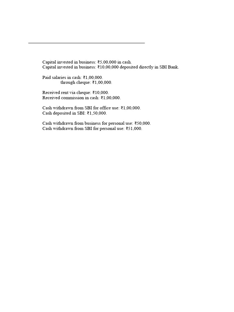 Recording Contra, Receipt, Payment Vouchers | PDF