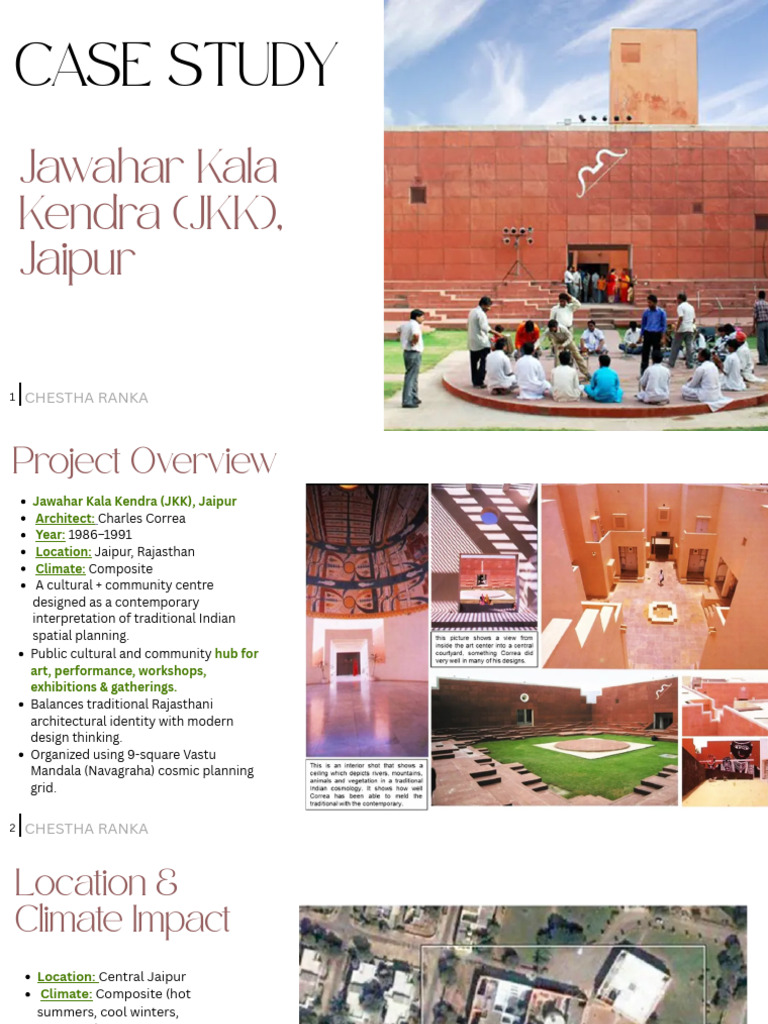 Jawahar Kala Kendra: Cultural Hub Design | PDF | Architectural Design ...