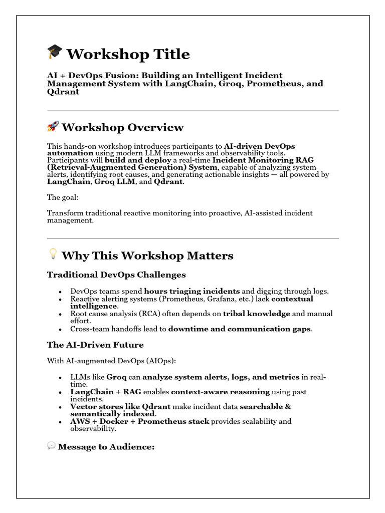AI-Powered Incident Response Systems For Modern DevOps | PDF | Computing | Information Technology