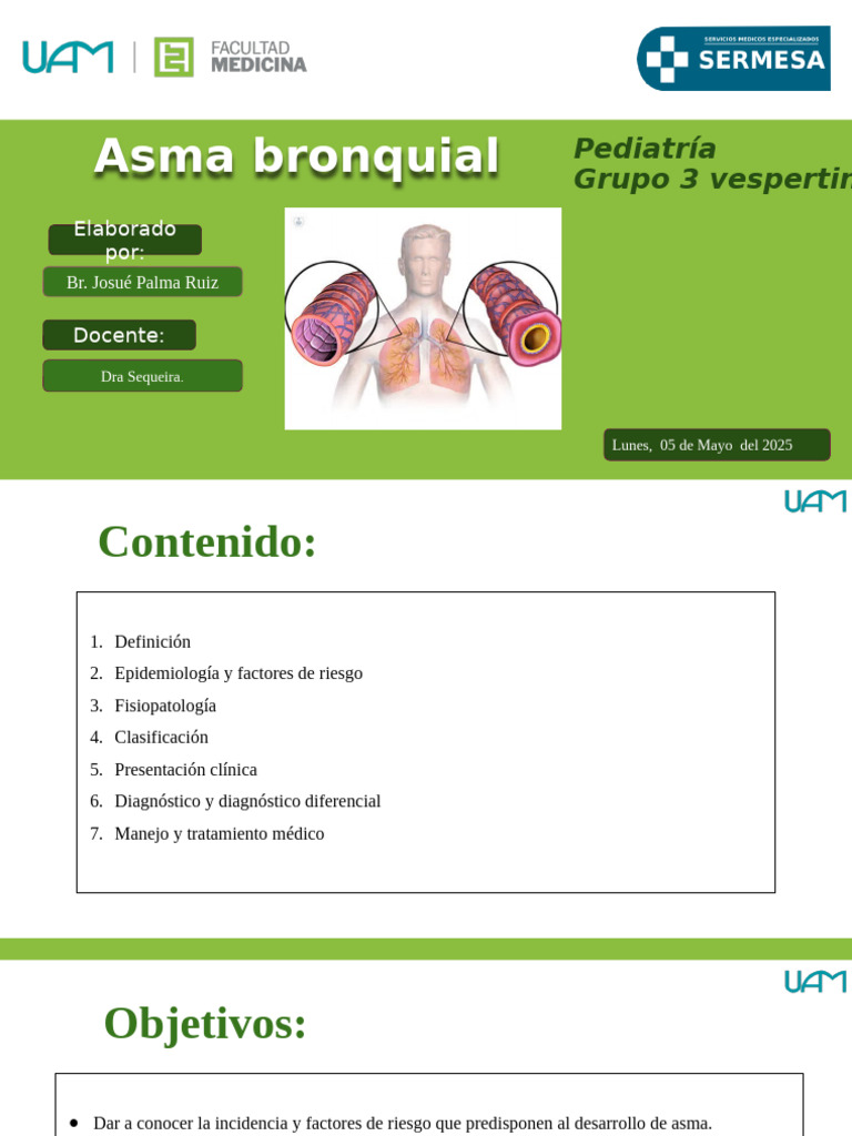 Asma Bronquial | PDF | Asma | Enfermedades y trastornos humanos