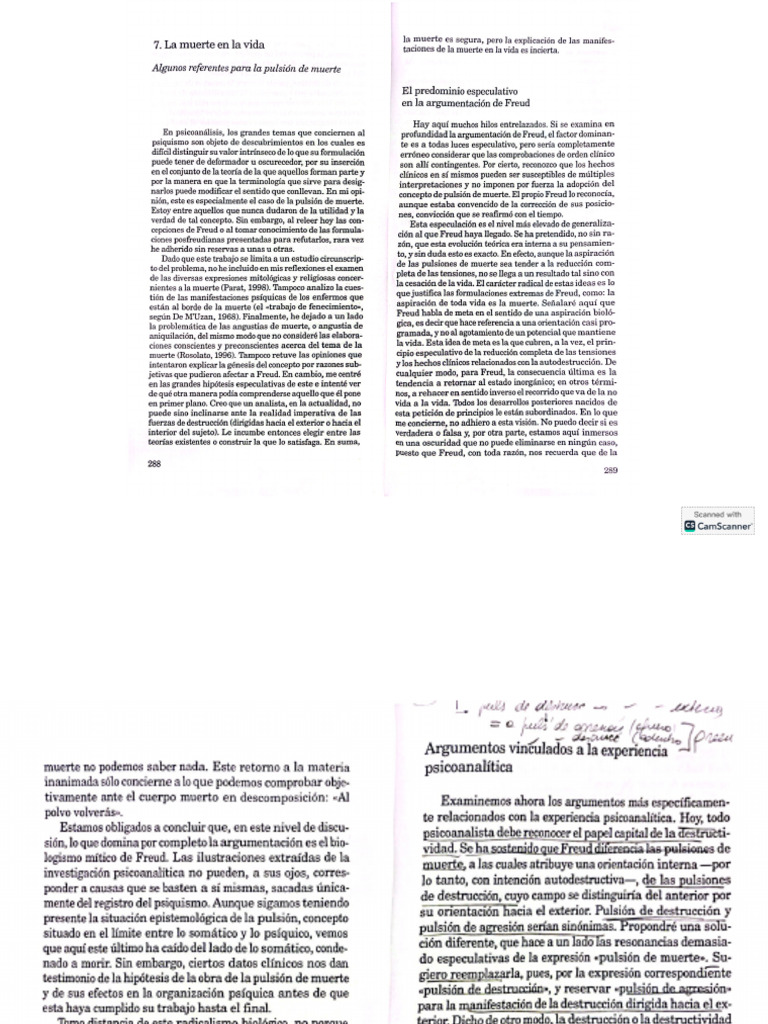 La Muerte en Vida. Green | PDF