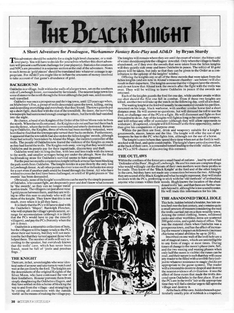 The Black Knight | PDF