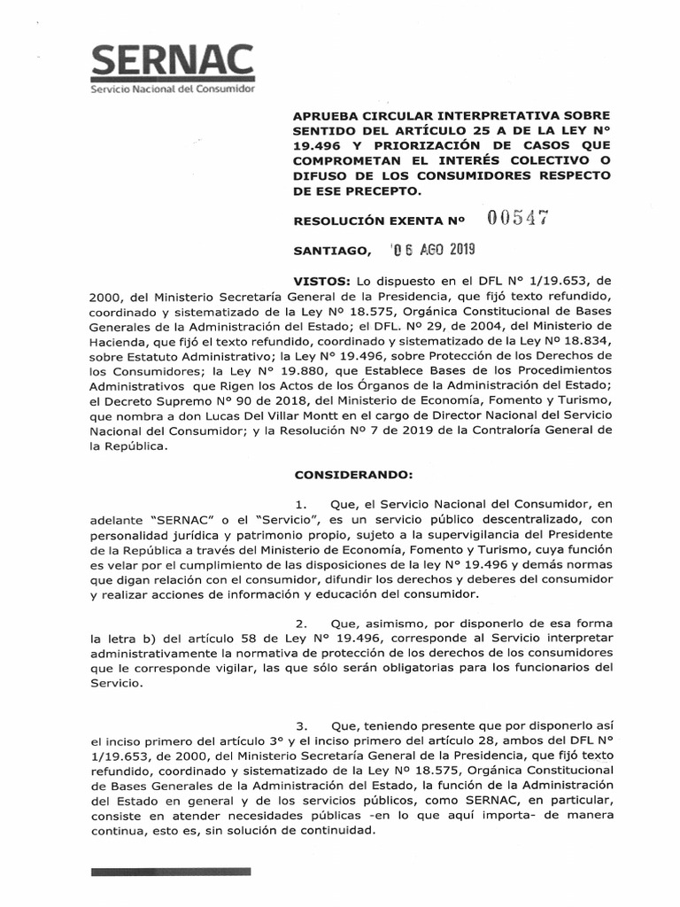 Circular 25A 2019 | PDF