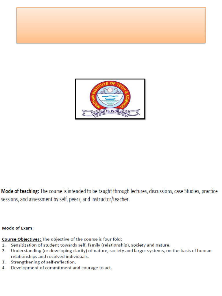 UHVPE - Unit - III (1) - 1 | PDF | Family | Feminism