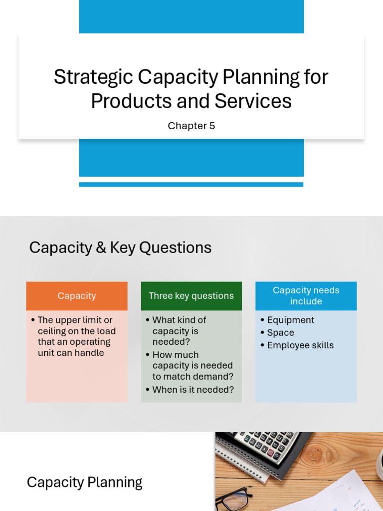 Strategic Capacity Planning P1 | PDF | Capacity Utilization | Business