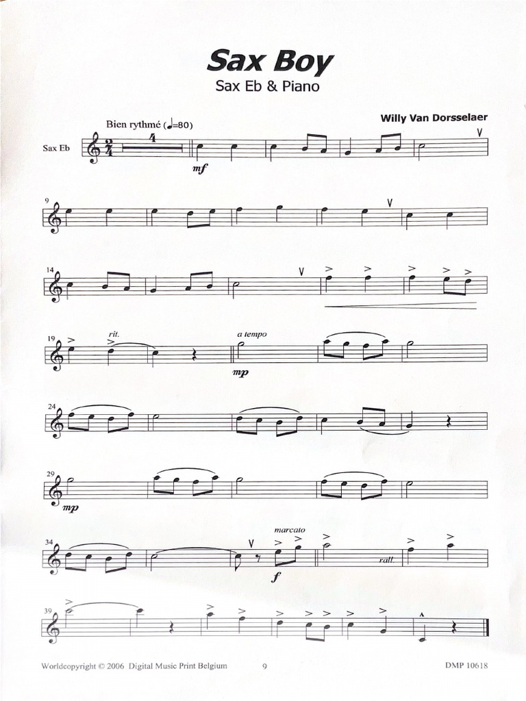Sax Boy | PDF